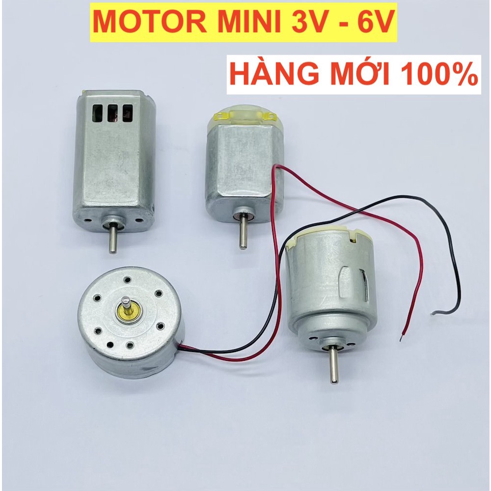 Mini Motor 130 140 180 300 500 3V - 6V 100% new, high quality | Shopee ...