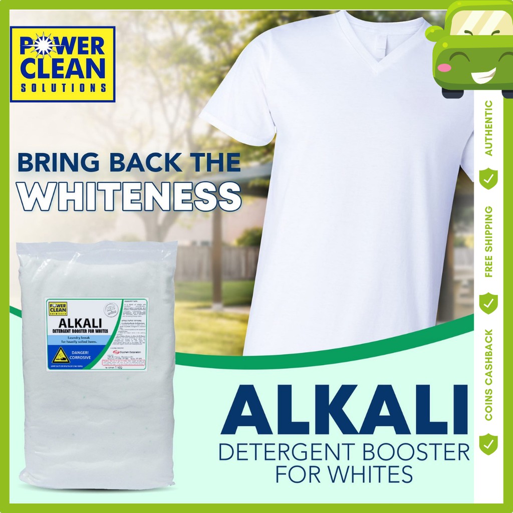LEGIT Powerclean Alkali Powder Detergent Booster/Bleaching for Whites ...
