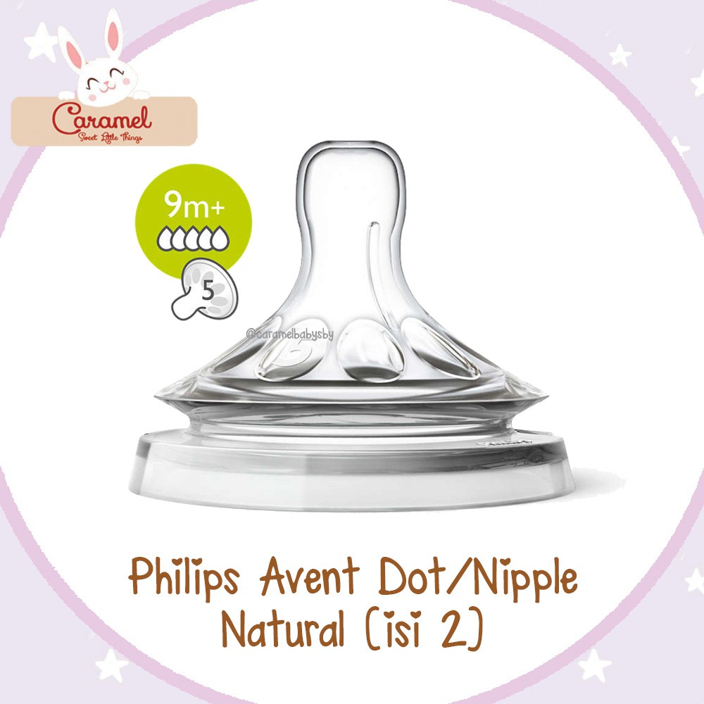 Philips AVENT Natural Nipple / Baby Milk Bottle Pacifier / Teat Refill ...