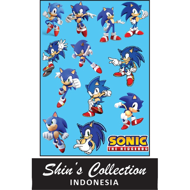 Sonic waterproof Sticker 1 pc | Shopee Philippines