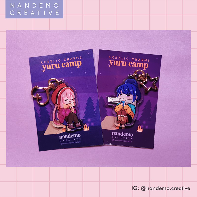 Cute Aesthetic Yuru Camp Anime Girl Shima Rin Nadeshiko Kagamihara ...