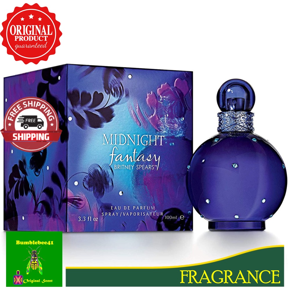 Fantasy Midnight Perfume EDP 100ML By Britney Spears for Women | Shopee ...
