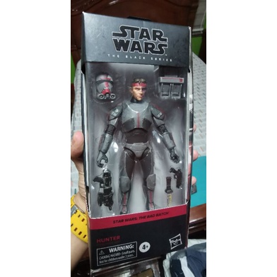 STAR WARS BLACK SERIES HUNTER BAD BATCH CLONE COMMANDO (BOX 8.5/10) | Shopee Philippines