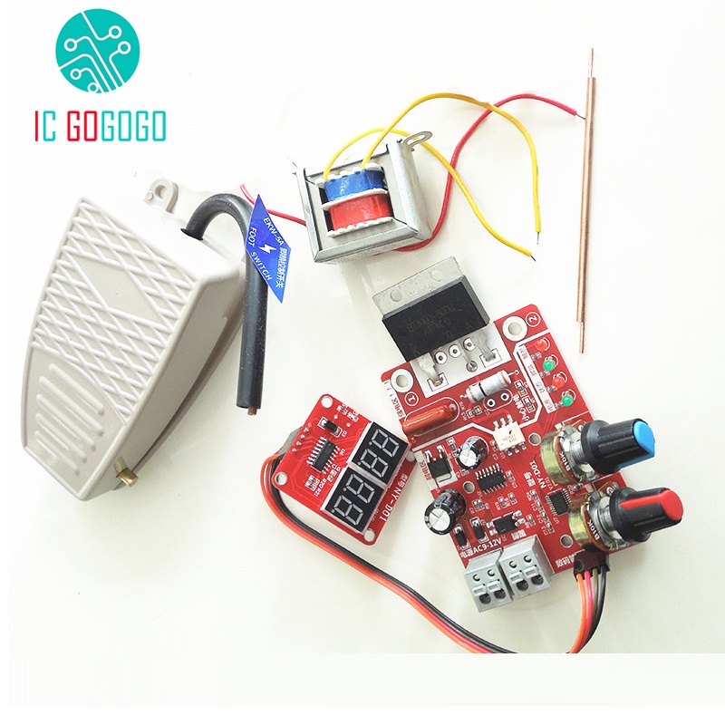NY-D01 100A/40A Spot Welding Machine Control Board Welder Transformer ...