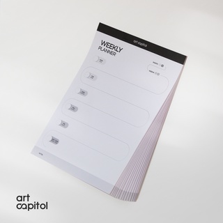 Weekly Table Planner Pad (REFILL) | Shopee Philippines
