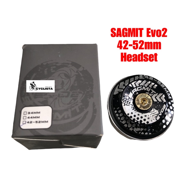 SAGMIT Evo2 42-52mm Headset (black) | Shopee Philippines