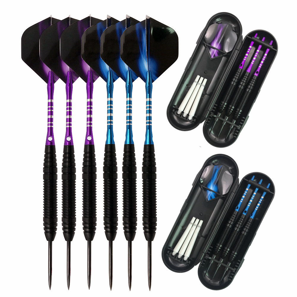 GOODARTS 3 pieces Steel Tip Dart Pin 22 g Wine Barrel Darts with ...