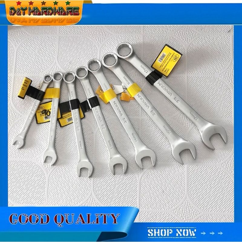 HIGH QUALITY CHROME VANADIUM STEEL COMBINATION WRENCH(8mm, 10mm, 12mm ...