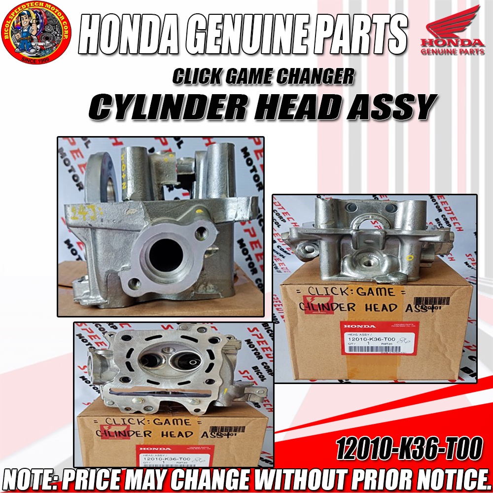 CLICK 150i GAME CHANGER CYLINDER HEAD ASSY (HPI) (Genuine: 12010-K36 ...