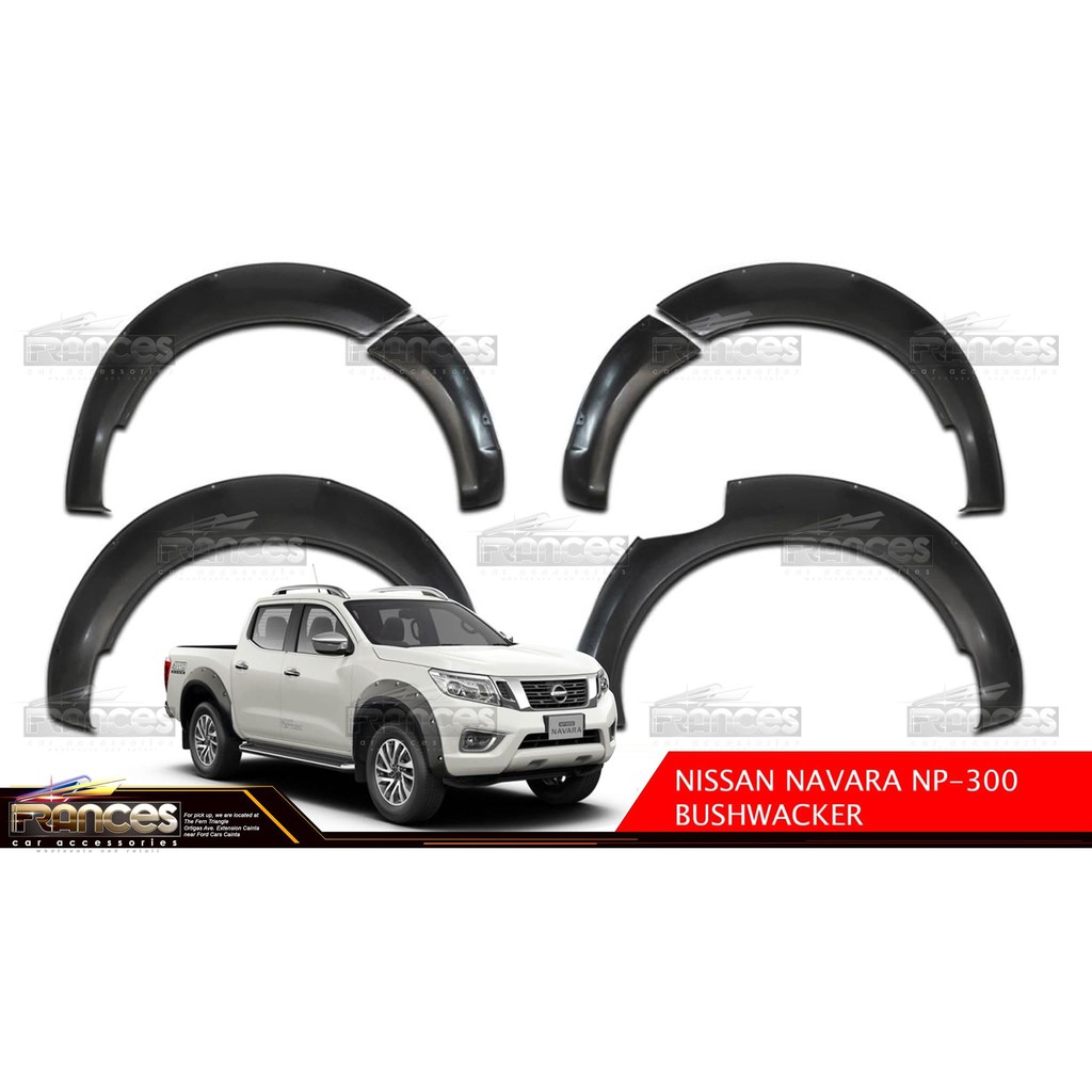Nissan Navarra 2016-2020 Fender Flare Bushwacker Thailand Made with ...