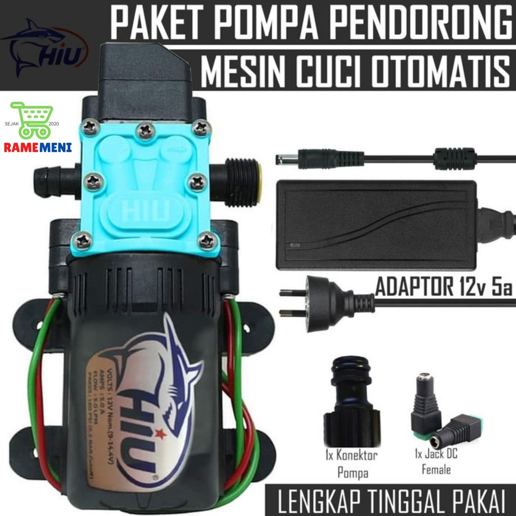 MESIN Complete Package Of Multipurpose Booster Shark Pump To Automatic ...