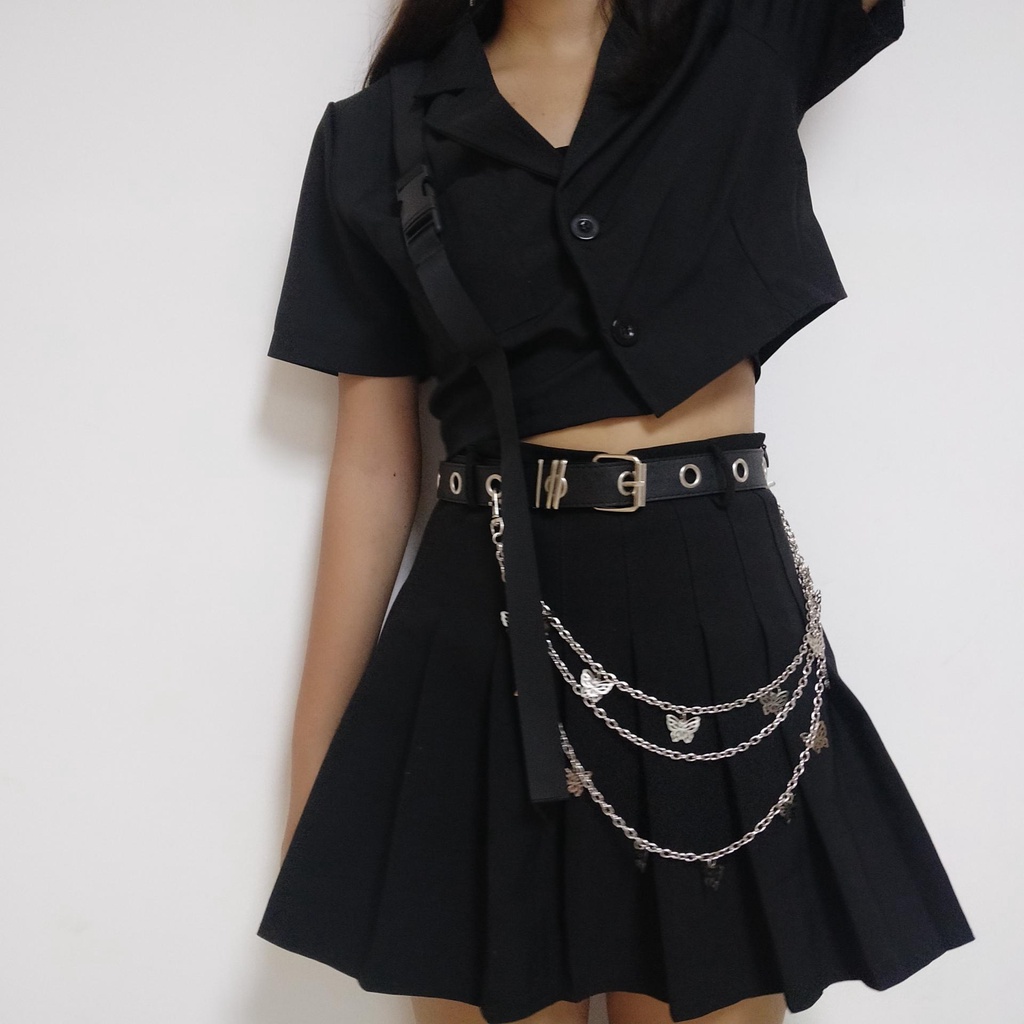 Fashion Korean Version of Butterfly Waist Chain Belt Chain Female Cool ...