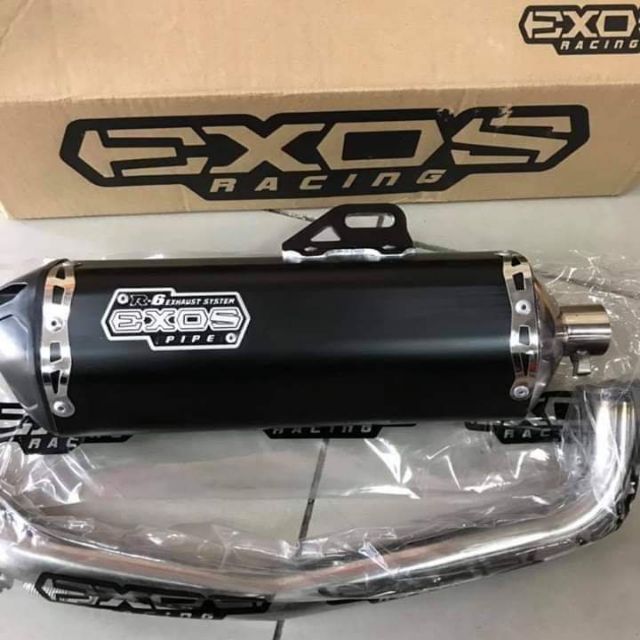 Exos R6 Silent PipeFor Honda Beat Fi/BeatCarb/ZoomerX/Scoopy | Shopee ...