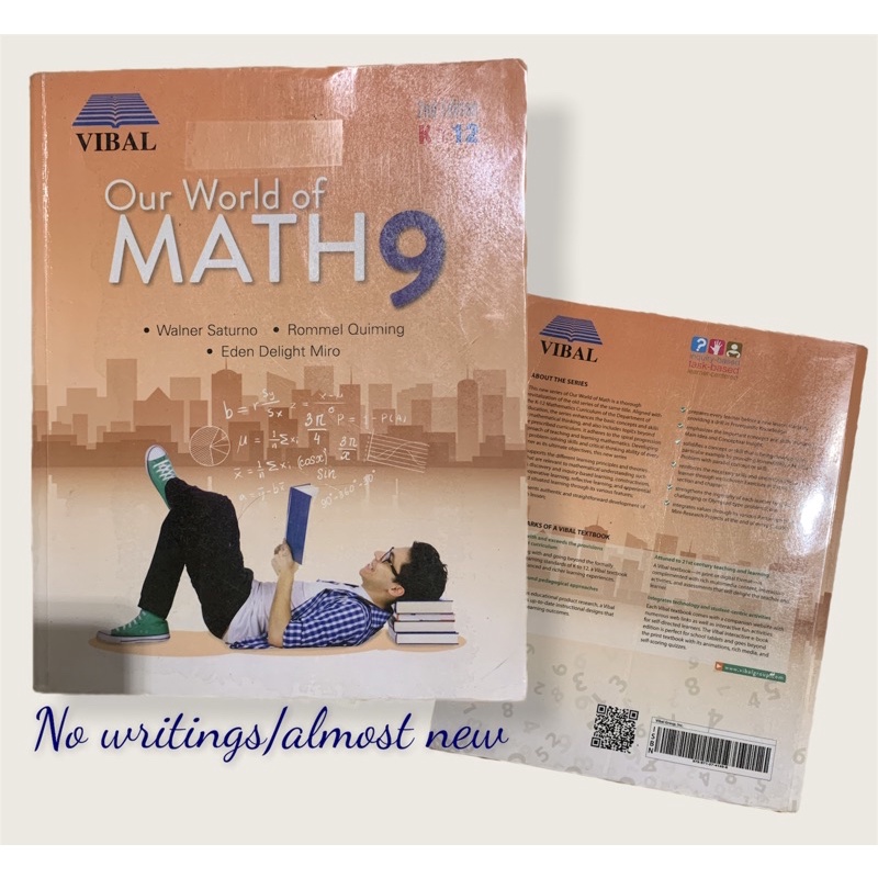 Our World of Math 9 Book (Vibal) | Shopee Philippines