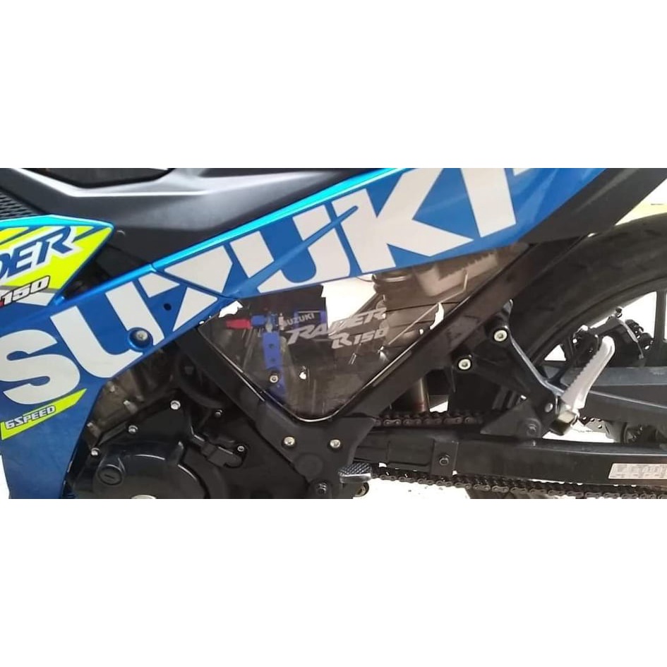 AIRBOX COVER FOR SUZUKI RAIDER 150 FI (TRANSPARENT) | Shopee Philippines
