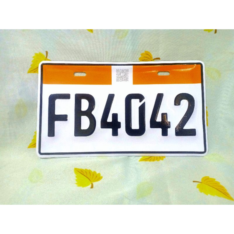 Temporary Plates New size | Shopee Philippines
