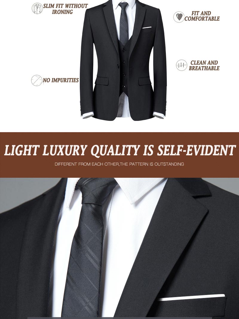 【Local Delivery】Men's Preferred Blazer Formal Business Outerwear Jacket ...