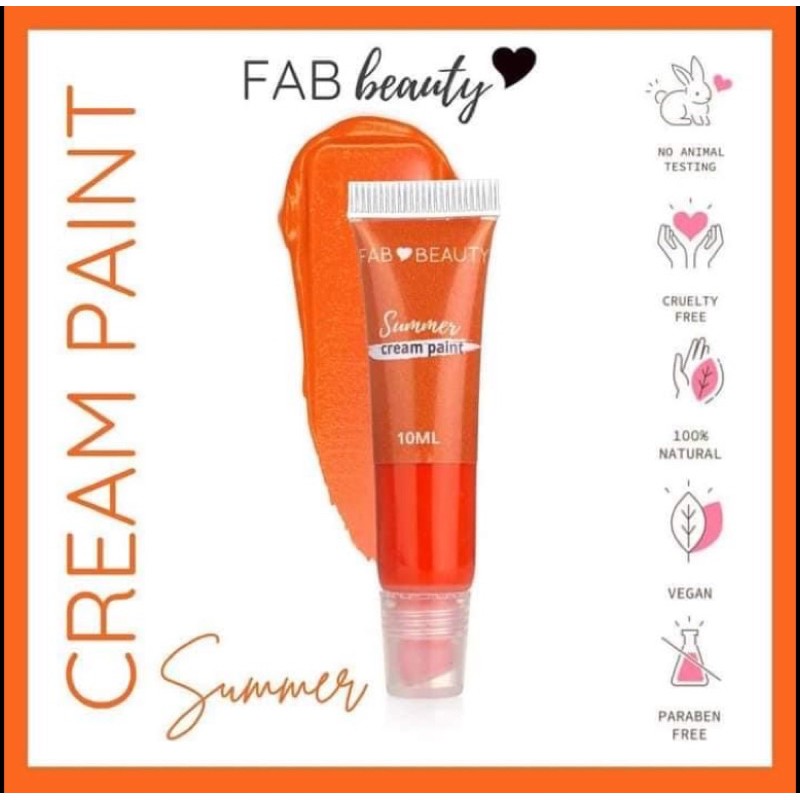 FAB Beauty Cream Paint- SUMMER (10g) | Shopee Philippines