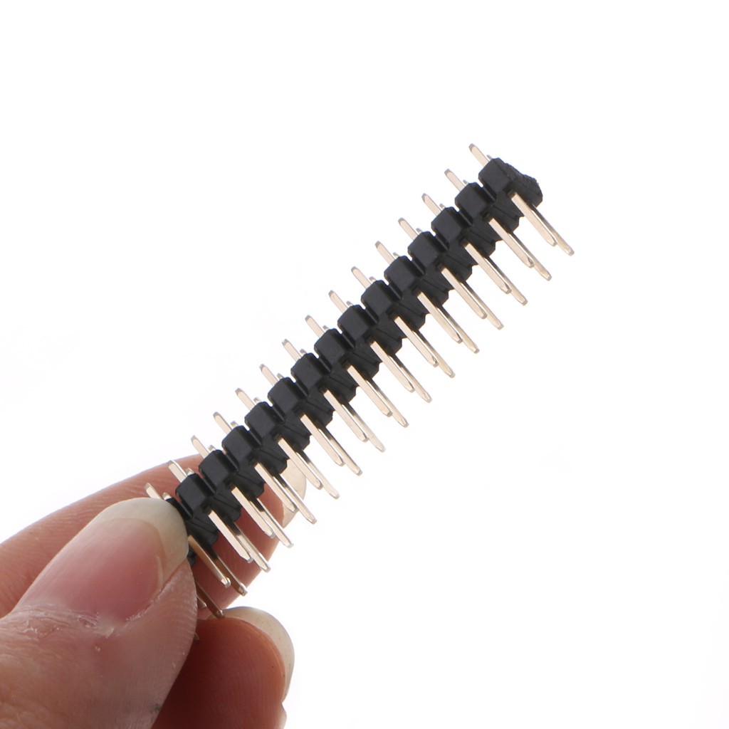 2.54mm 2x20 Pin Break-away Dual Male Header Pin for Raspberry Pi Zero GPIO | Shopee Philippines