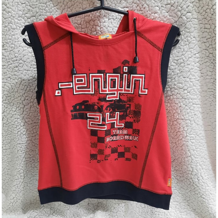 Red Sando Hoodie for Kids (Preloved) | Shopee Philippines