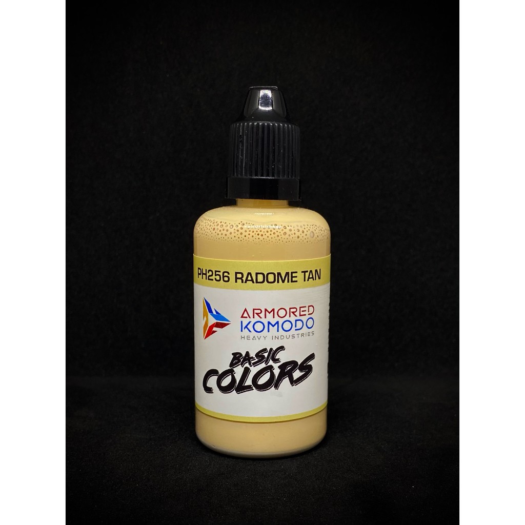 Radome Tan PH256 FS33613 50ml Armored Komodo Airbrush Hobby Paint ...