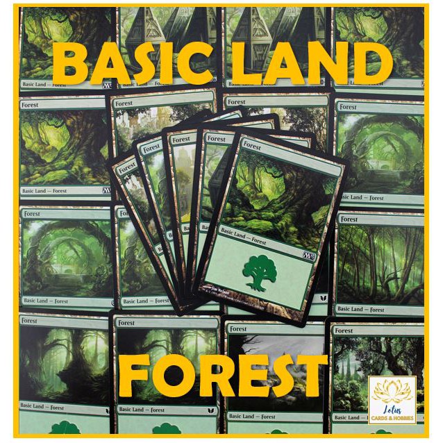 Magic the Gathering: Basic Land - Forest | Shopee Philippines
