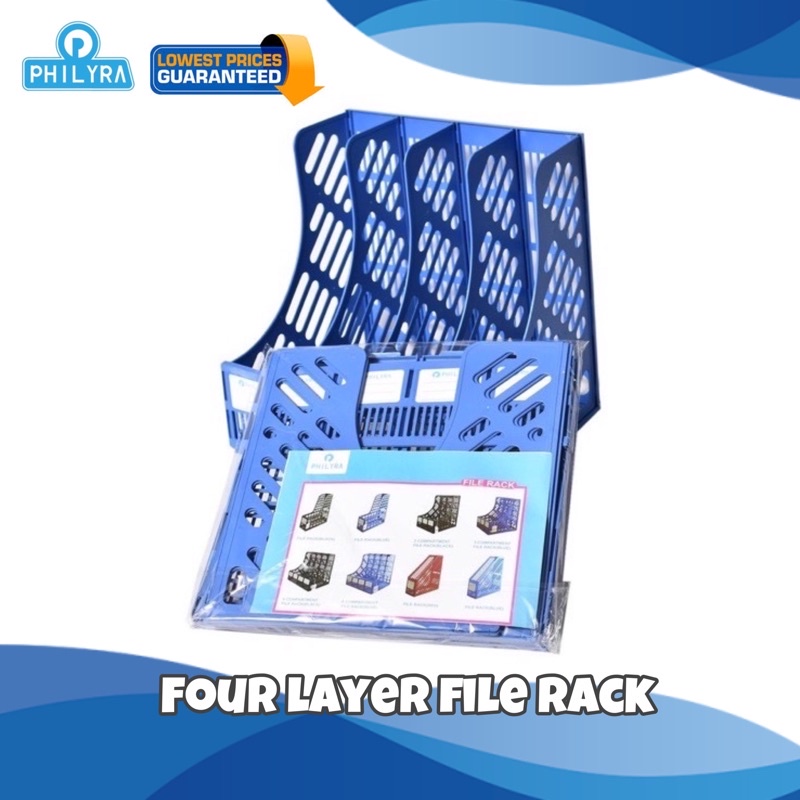 PHILYRA COD 4 COMPARTMEN FILE RACK OFFICE SUPPLIES FOR FILES ...