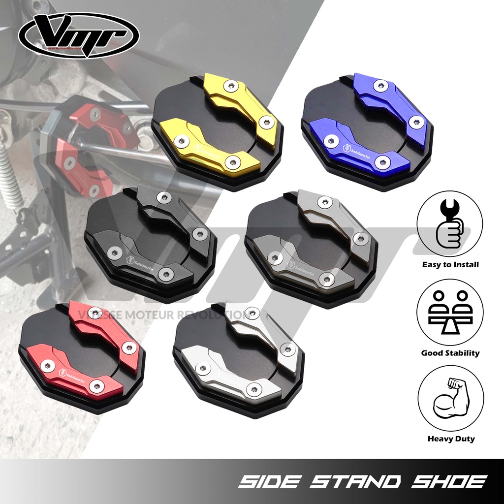 VMR Universal Modified Side Stand Shoes Flat Foot Extension Kickstand ...