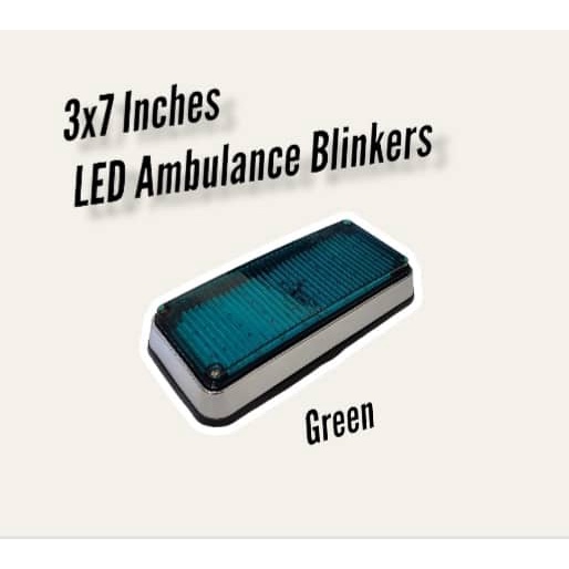 3x7 in LED Ambulance Body Lights / Blinkers (sold per piece) | Shopee ...