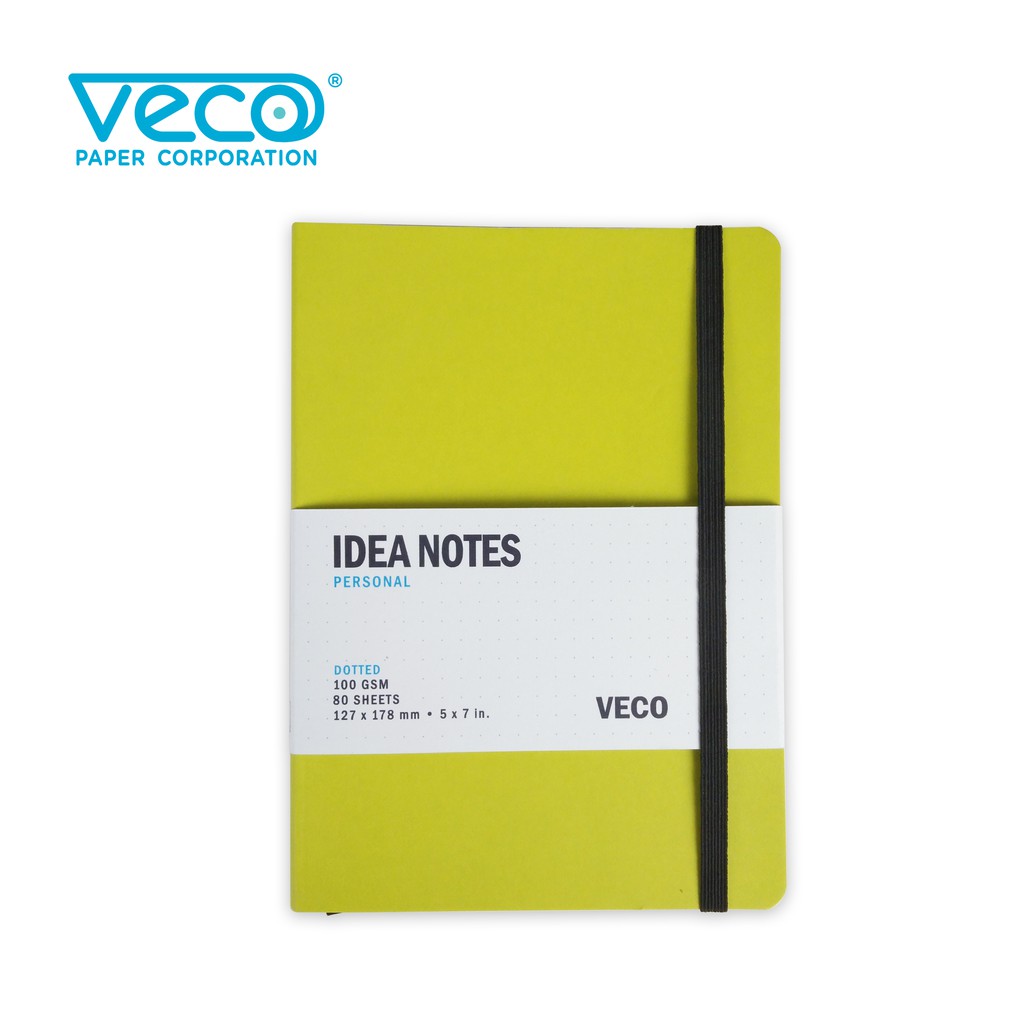 Veco Paper Idea Notes Dotted Personal Size 5inx7in (1pc) | Shopee ...