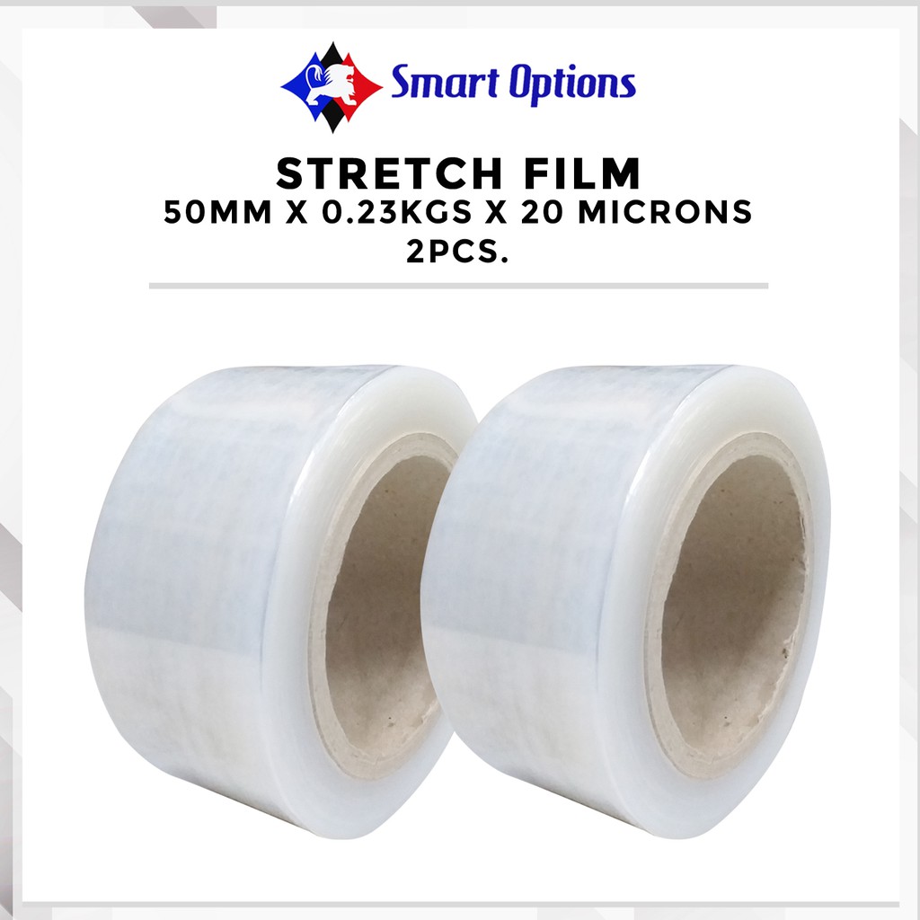 STRETCH FILM 50MMX0.23KGSX20MIC 2PCS/SET | Shopee Philippines