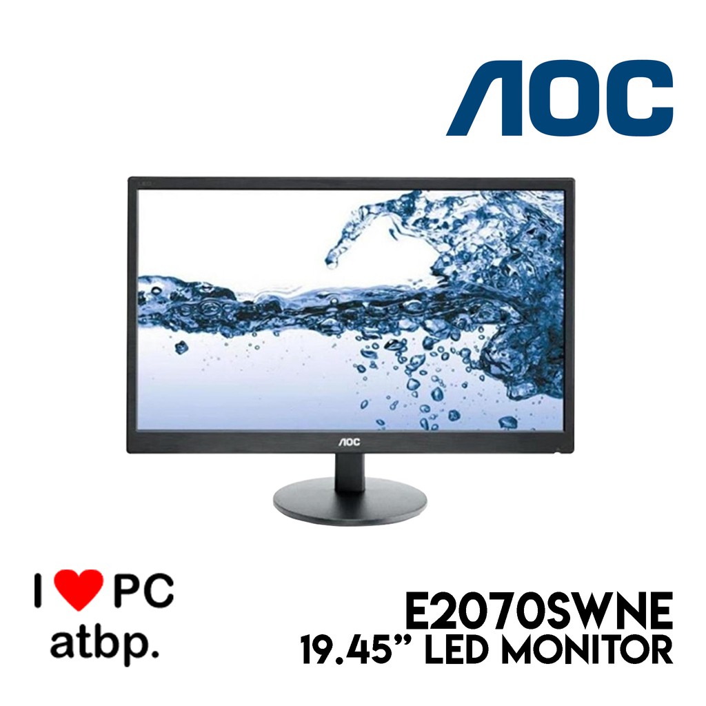 AOC 19.45” LED Monitor (E2070SWNE, TN, VGA) | Shopee Philippines