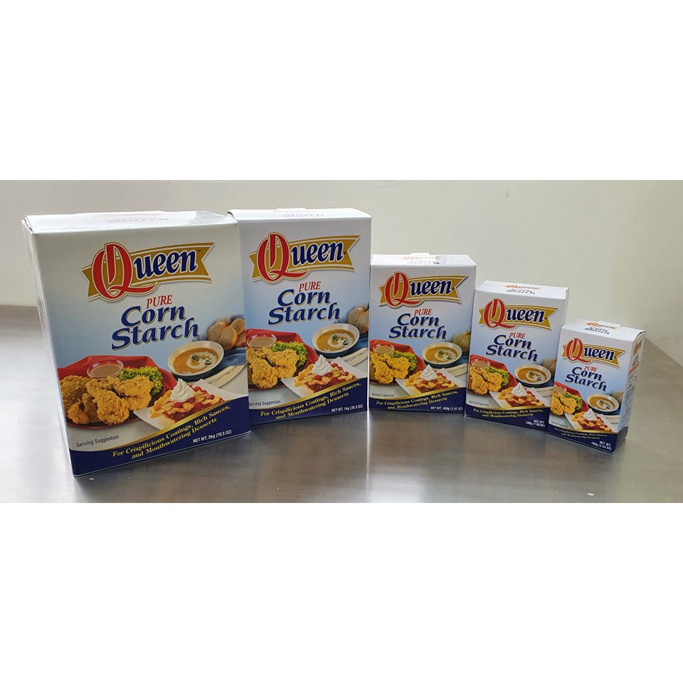 Queen Cornstarch 100g - 400g | Shopee Philippines