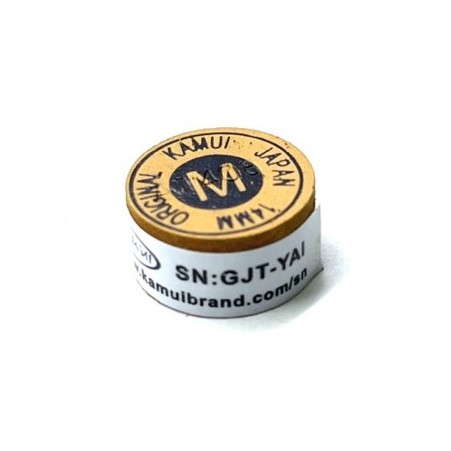 1 Pc. BROWN KAMUI TIP [MEDIUM] / TAPON NG TAKO / BILLIARD CUE STICK TIP ...