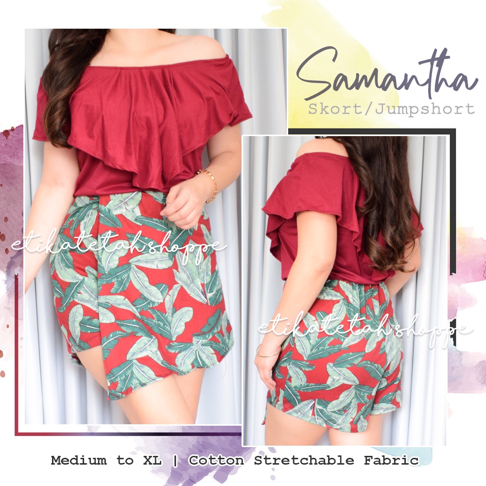 COD ONHAND Samantha Skort Palda Short Jumpshort medium to XL summer ...