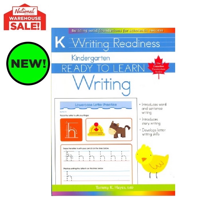 KINDERGARTEN WRITING (READY TO LEARN, CANADIAN CURRICULUM SERIES ...