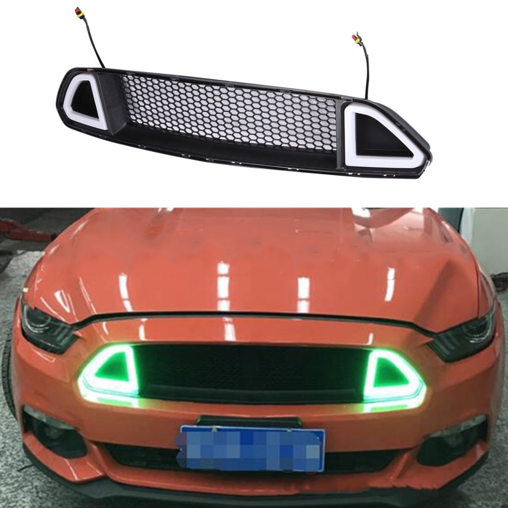 Car Front Bumper Grille Front Mesh Grille Front Grille Insert Tuning ...