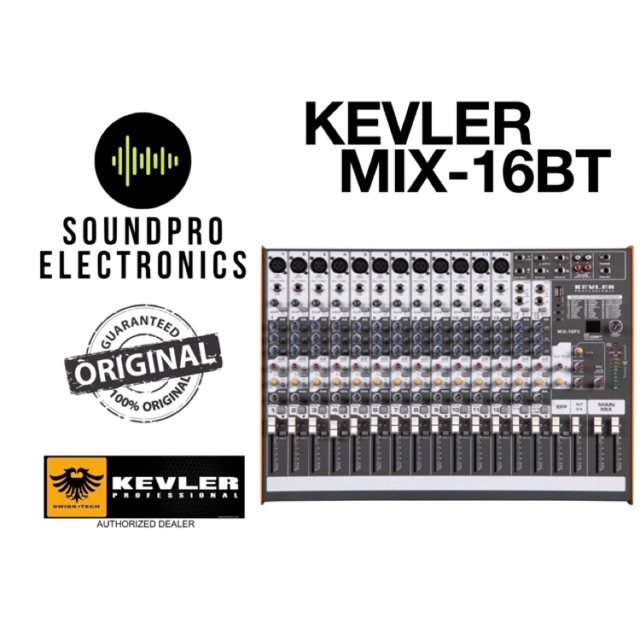 Kevler MIX-16BT 16 Channel Compact Mixer | Shopee Philippines