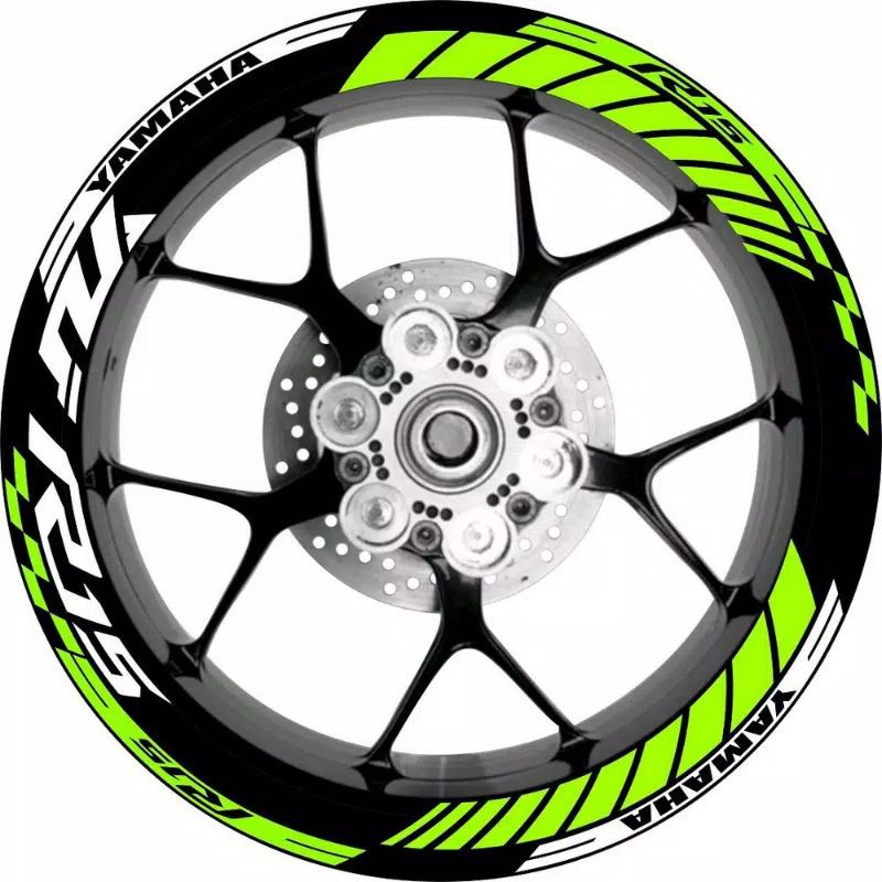 Sticker LIST Rims YZ R15 R25 V1 V2 V3 NEW CUTTING STICKER.STICKER ...