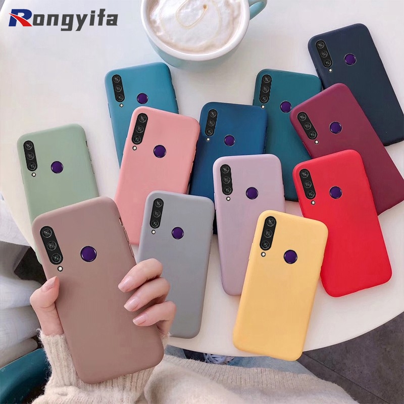 For Huawei Y7P Y6P Y5P 2020 Y9 Prime 2019 Case Candy Color Colorful ...