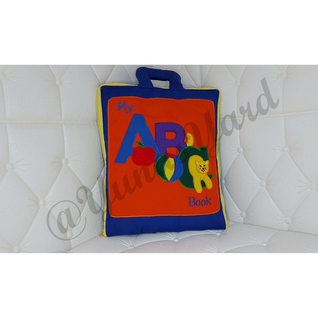 My ABC Book (Letters) (Alphabet) (Interactive Soft Books) | Shopee ...