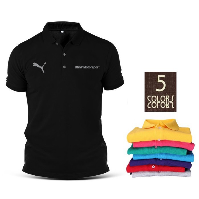 Polo COLLAR T-SHIRTS Business Casual Couple Wear Plus POLYFLEX SCREEN ...