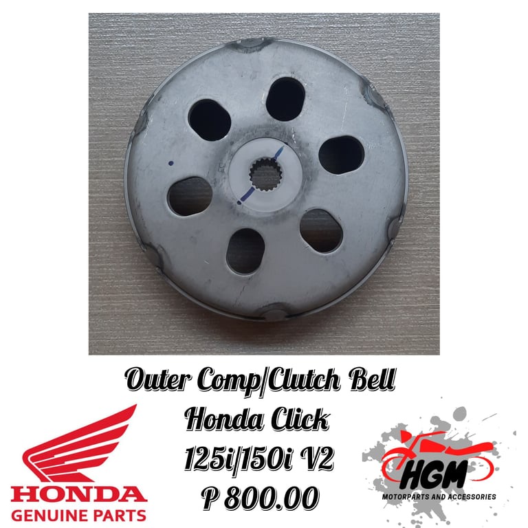 OUTER COMP. CLUTCH BELL HONDA CLICK 125i/150i V2, PCX 150 | 22100-KWN ...