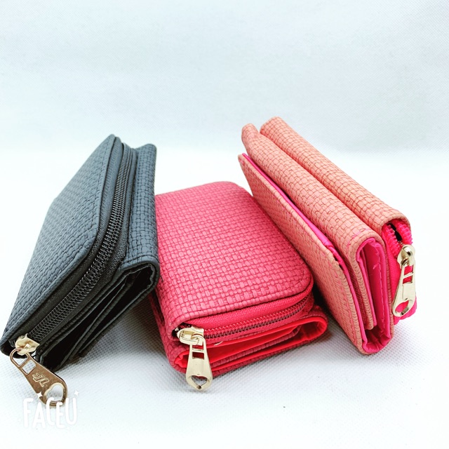 lds fashion Korean style forever young 3 fold short wallet coinpurse ...