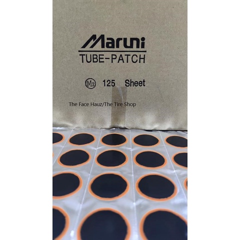 Maruni Japan Vulcanizing Tube Patch M2 (40mm) 25 pcs/sheet | Shopee ...