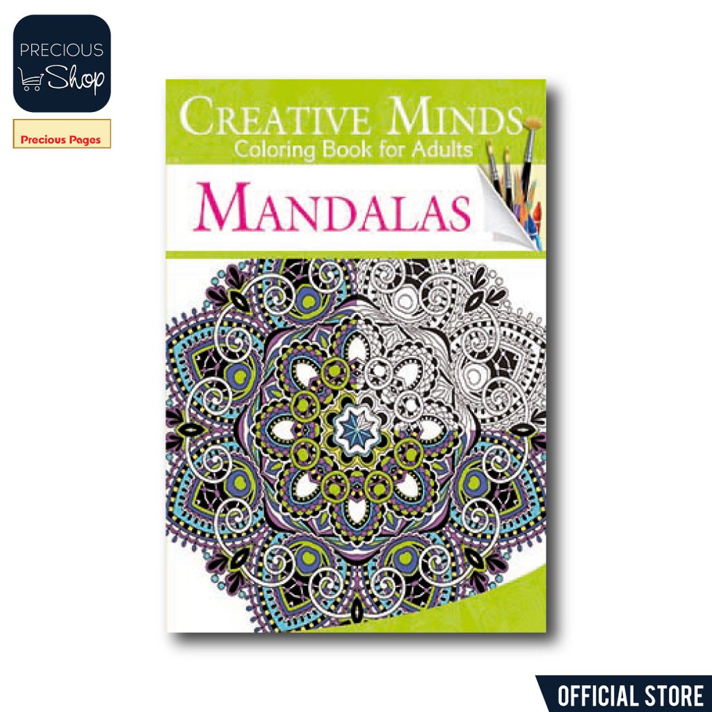 Creative Minds 6: Coloring Book for Adults (MANDALAS) | Shopee Philippines