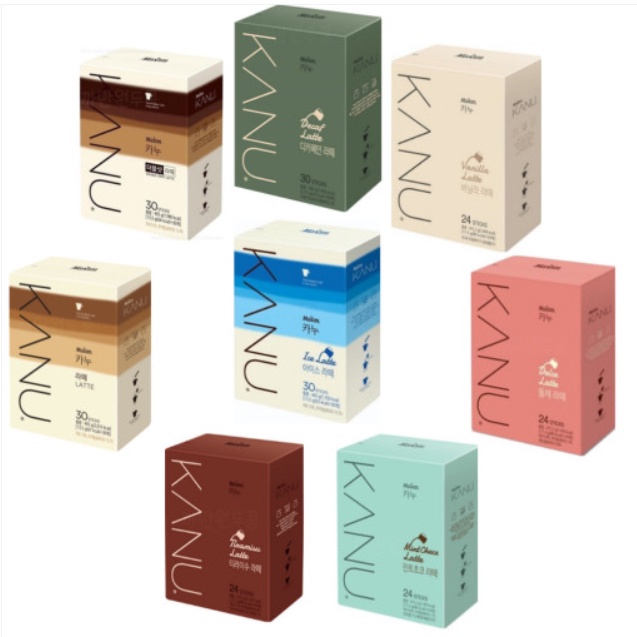 [Maxim] KANU Latte / Double Shot / Decaf / Vanilla / Tiramisu / Ice ...