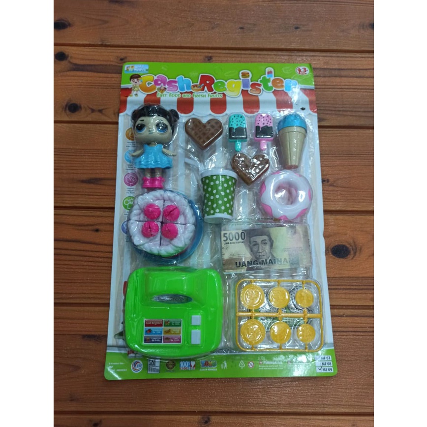 Children's Toys MF.09 Cake Cashier Toys/Sweet ROTI Cash Register Toys ...