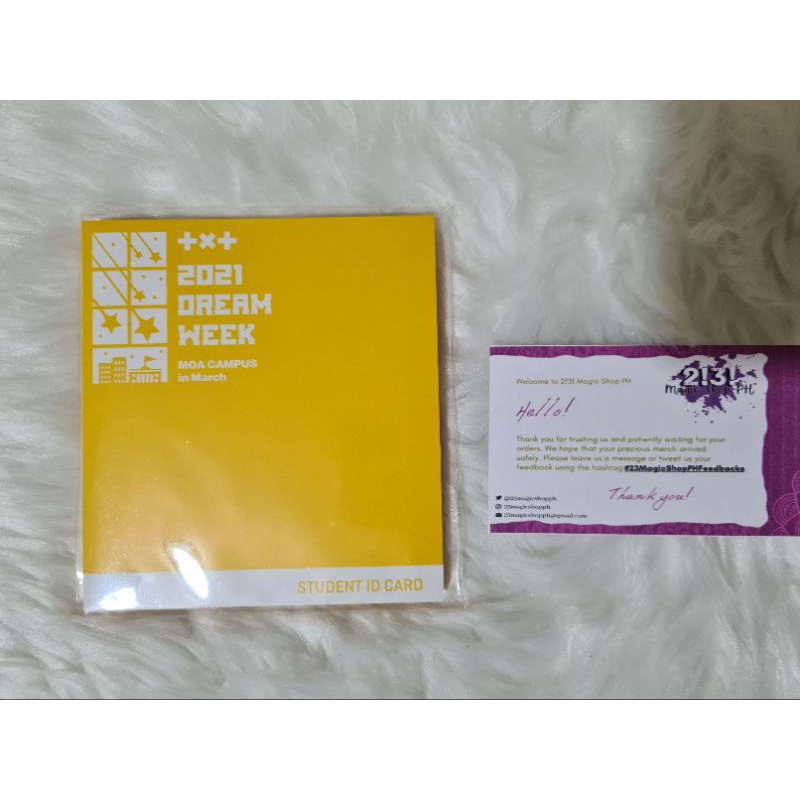 TXT 2021 Student ID Card | Shopee Philippines