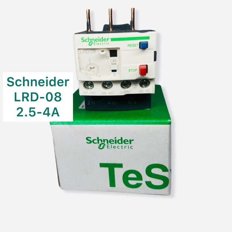Schneider 2.5-4A LRD-08 Contactor Overload Relay | Shopee Philippines
